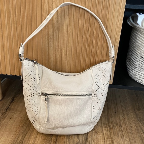 The Sak | Bags | The Sak Sequoia Leather Hoboshoulder Bag In Cream ...